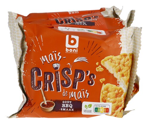 BONI Crisp's Maiswafel Bbq 4x30,8g | Collect&Go