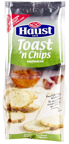 HAUST toast Toast 'n Chips knoflook 125g | Colruyt - Collect&Go
