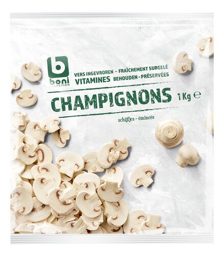 BONI champignons schijfjes 1kg | Collect&Go