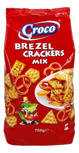 CROCO Crackers & Brezel Mix 750g | Collect&Go