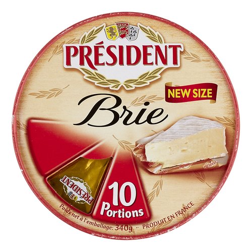 PRÉSIDENT brie 10 portions 340g | Colruyt - Collect&Go