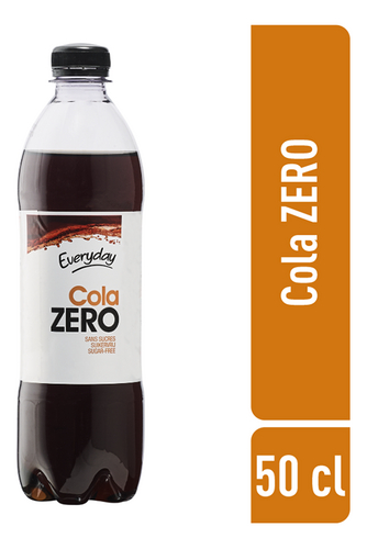Everyday Zero Sugar Frisdrank Cola 50cl Pet | Colruyt