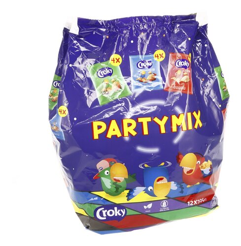 CROKY party mix 12x30g | Collect&Go
