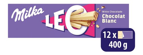 MILKA LEO witte chocolade 12x33g | Collect&Go