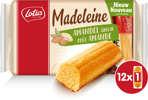 LOTUS Madeleine amandel 12st 12x25g | Colruyt - Collect&Go
