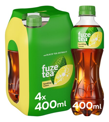 FUZE TEA Sparkling Black Tea Lemon 40cl | Collect&Go