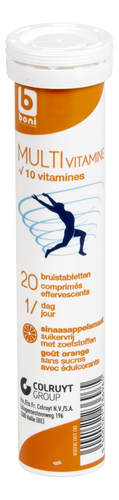 BONI multivitamine bruistablet 20st | Colruyt - Collect&Go