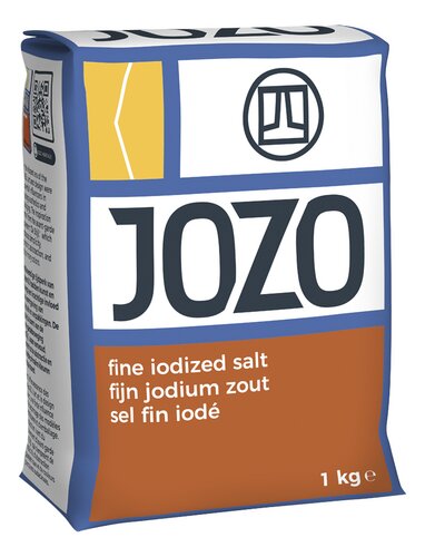 JOZO fijn keukenzout met jodium 1kg | Colruyt - Collect&Go