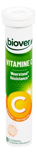 BIOVER vitamine C comprimé efferv. 20pc | Colruyt - Collect&Go