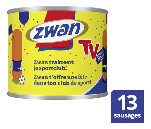 ZWAN TV worstjes natuur 230g | Collect&Go