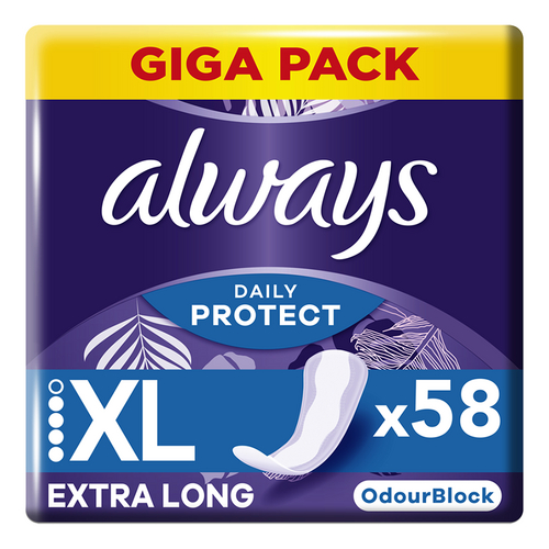 ALWAYS inlegkruisjes XL extra long 58st | Colruyt - Collect&Go