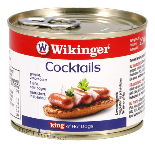 WIKINGER Saucisses cocktails | 14pc 120g | Colruyt - Collect&Go