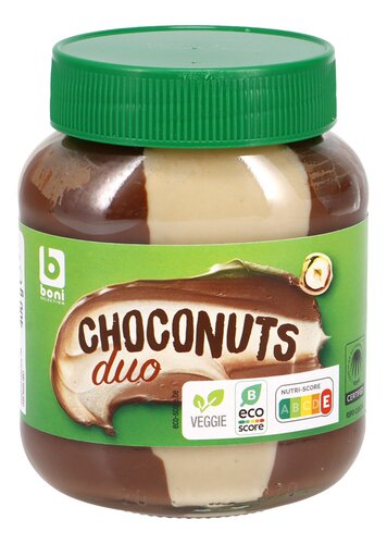 BONI chocopasta hazelnoot duo 400g | Colruyt - Collect&Go