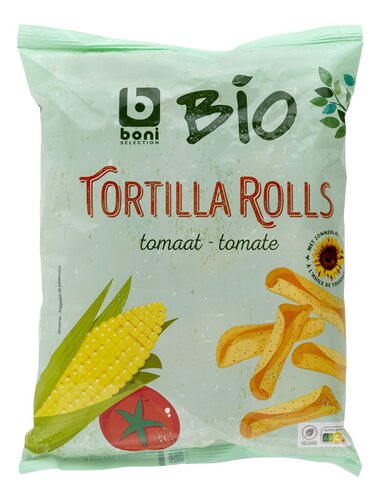 BONI BIO Tortilla Rolls tomaat 125g | Colruyt - Collect&Go