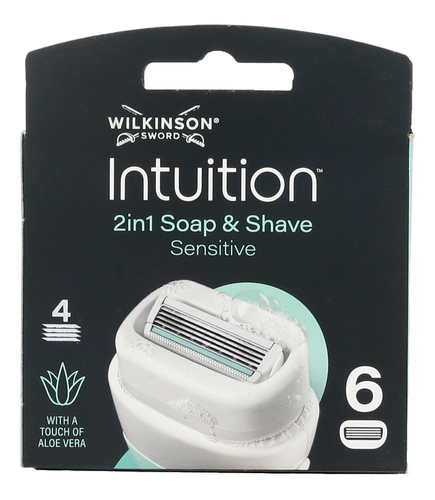 INTUITION mesjes 2in1 Soap & Shave 6st | Collect&Go