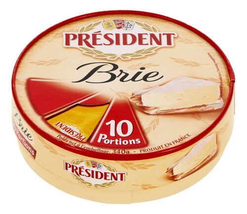 PRÉSIDENT brie 10 porties 340g | Collect&Go