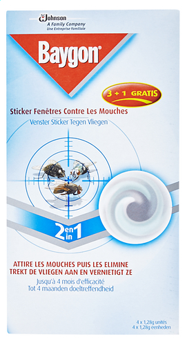 BAYGON anti-mouches stickers fenêtre 3+1 | Colruyt - Collect&Go