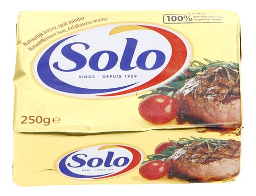 SOLO Bakken braden plantaardig 79% 250g | Colruyt - Collect&Go